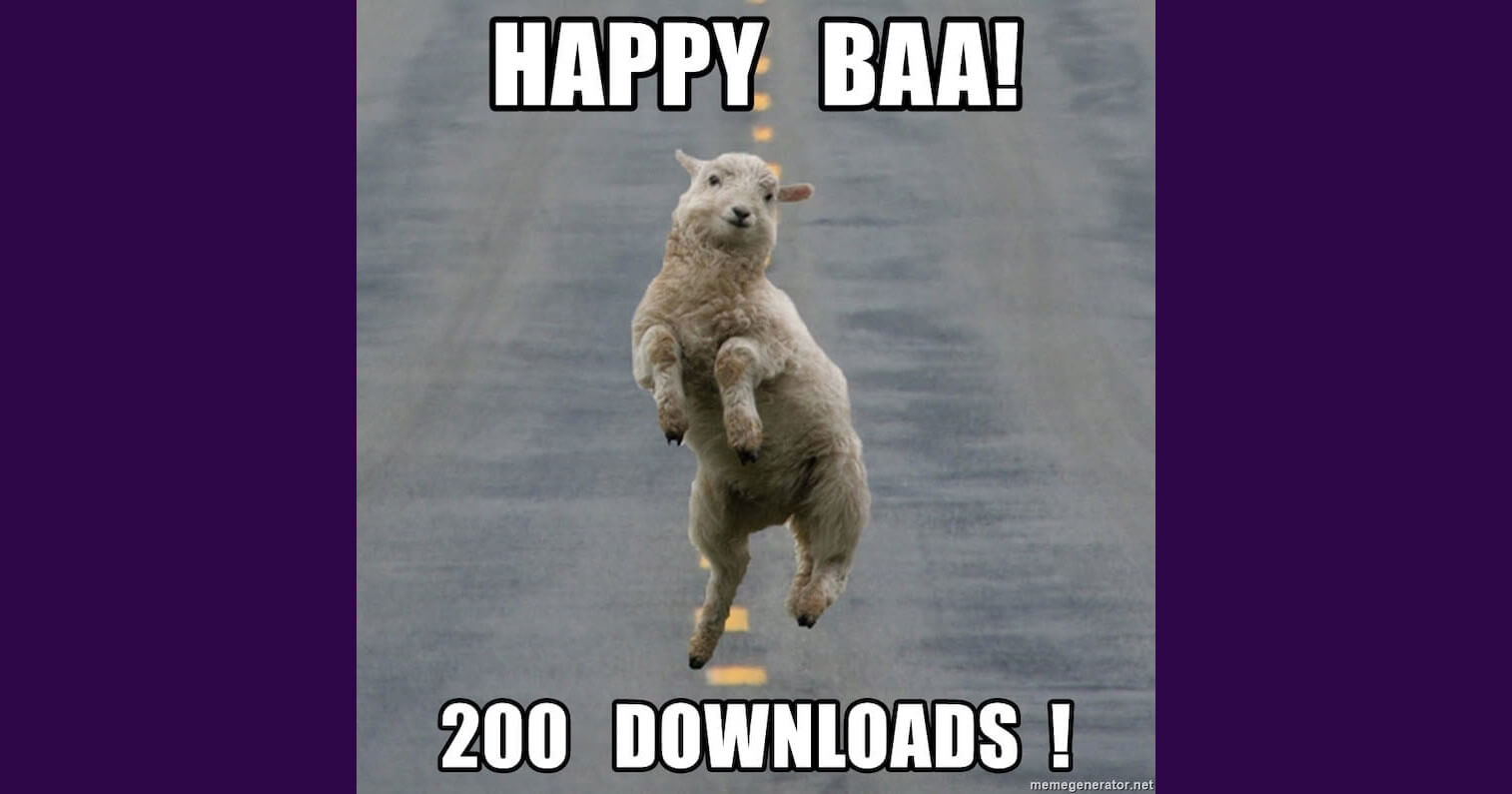 Mini Preview Hits 200 Downloads - Gareth Hadfield - Custom Websites ...